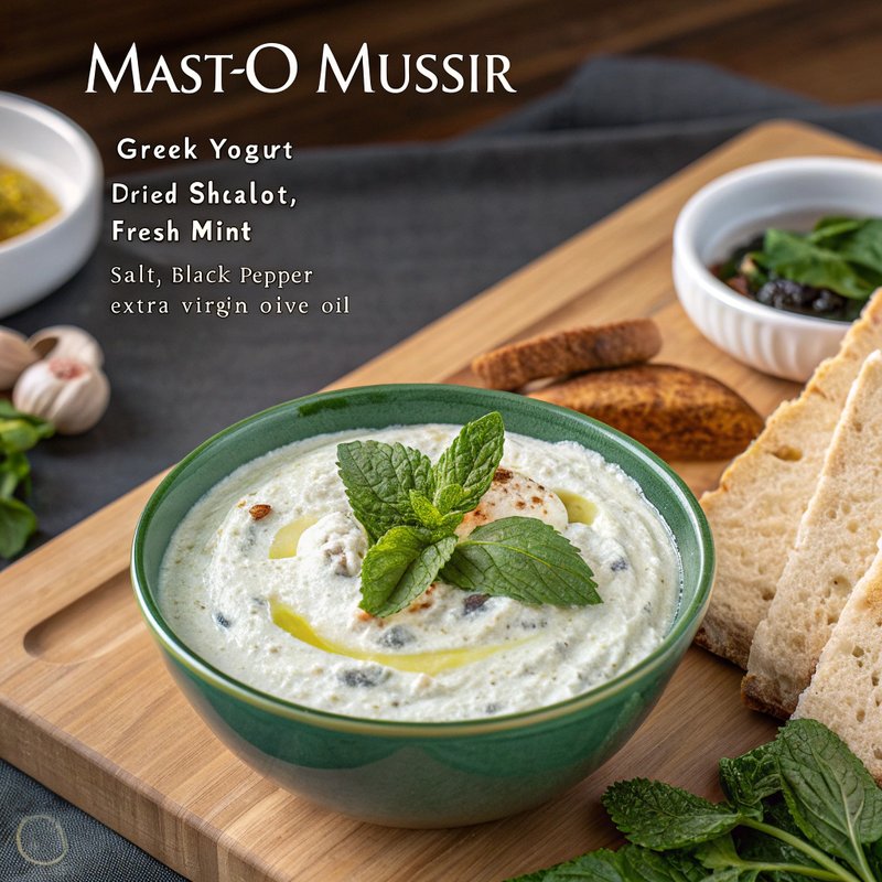 Mast O Musir - Teresa's Recipes