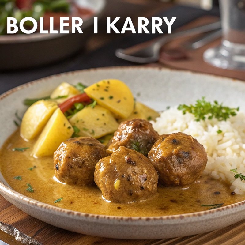Boller i Karry - Teresa's Recipes