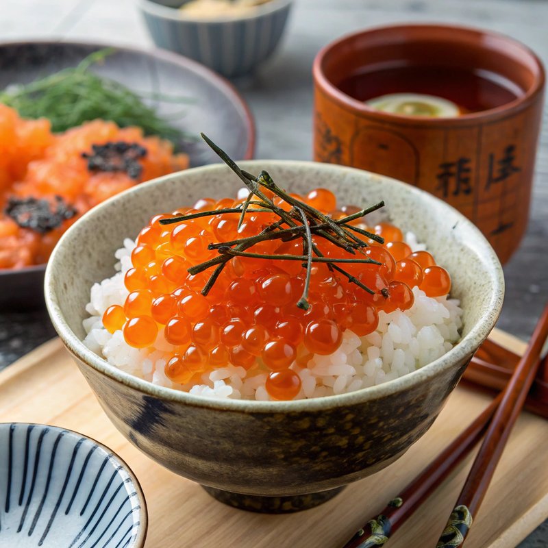 Ikura Don - Teresa's Recipes