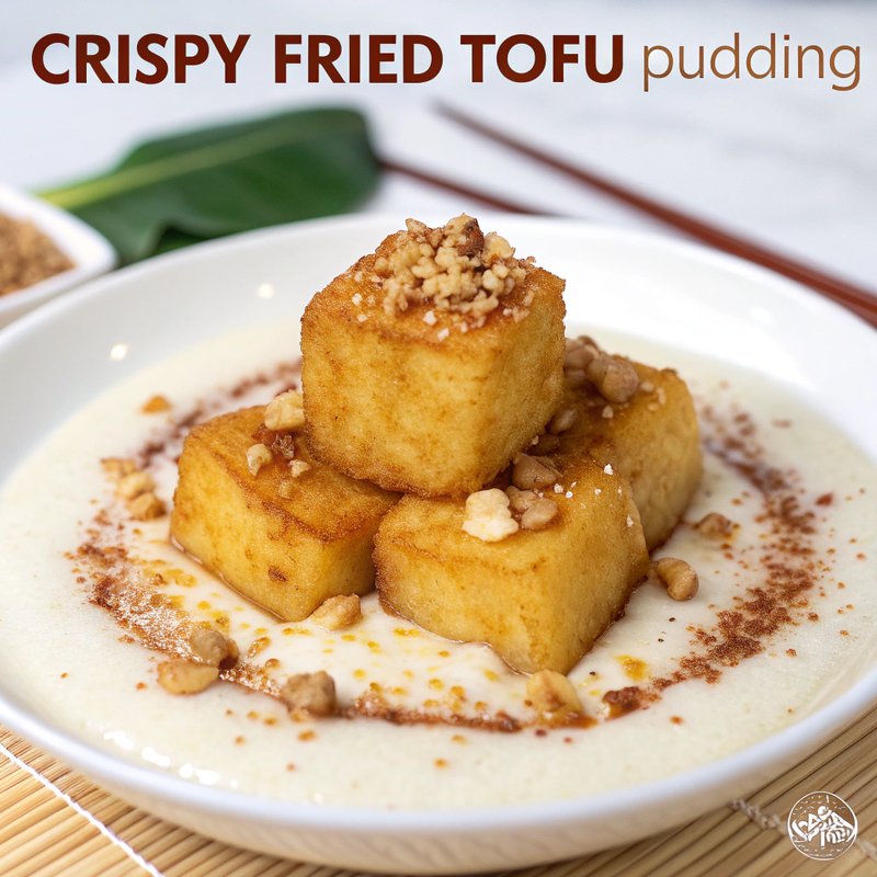 Crispy Fried Tofu Pudding - Teresa's Recipes