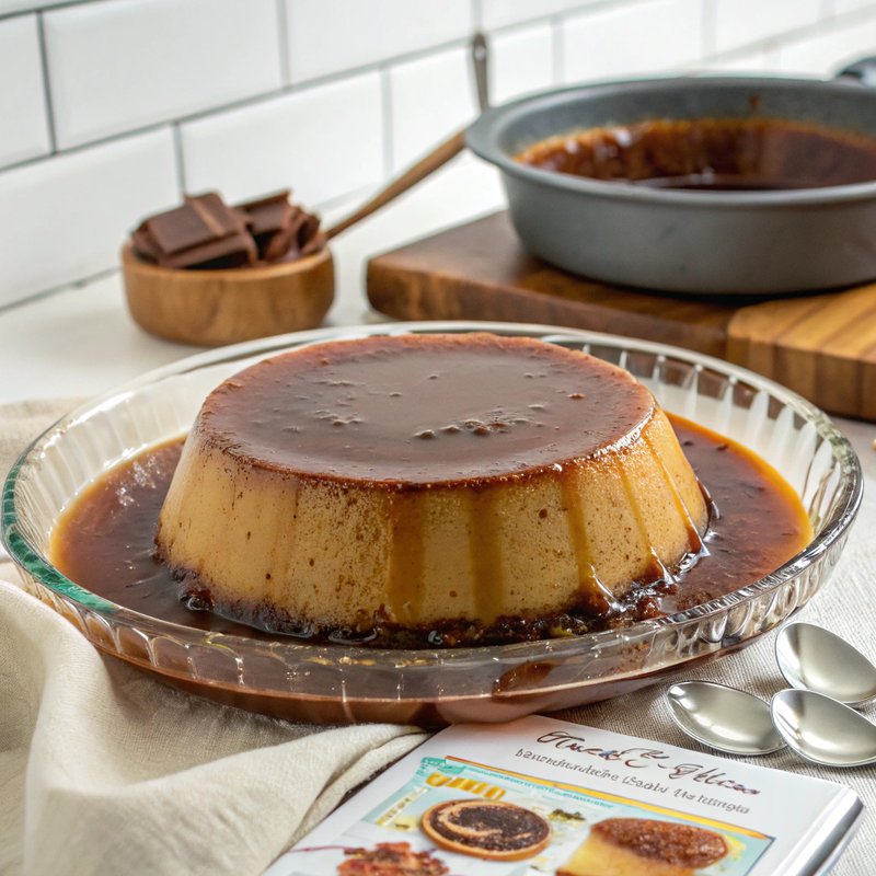 Flan de Chocolate - Teresa's Recipes