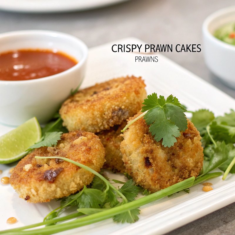 Crispy Prawn Cakes - Teresa's Recipes