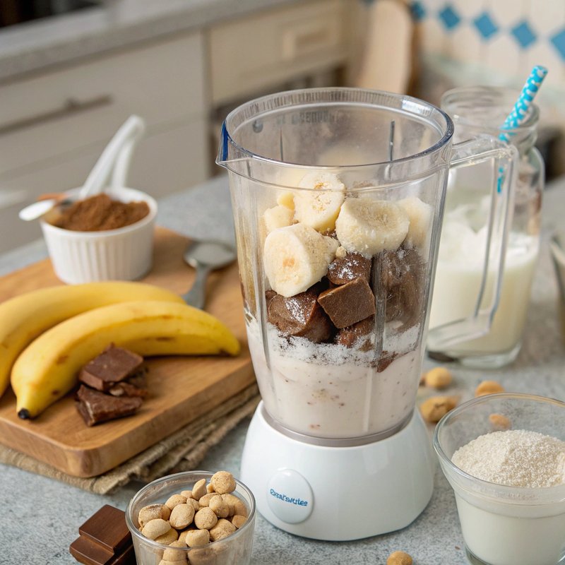 Nutella Power Protein Shake - Teresa's Recipes
